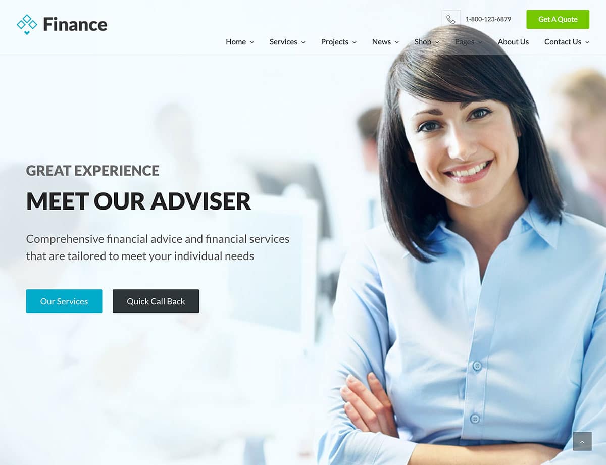 Templified Finance WordPress Theme – Evo WP Themes